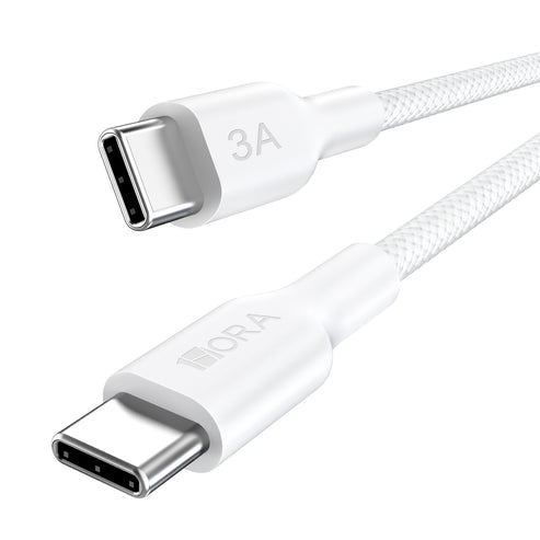 CAB272 1M USB Type-C to USB Type-C Polyester Braided Cable – 1HORA